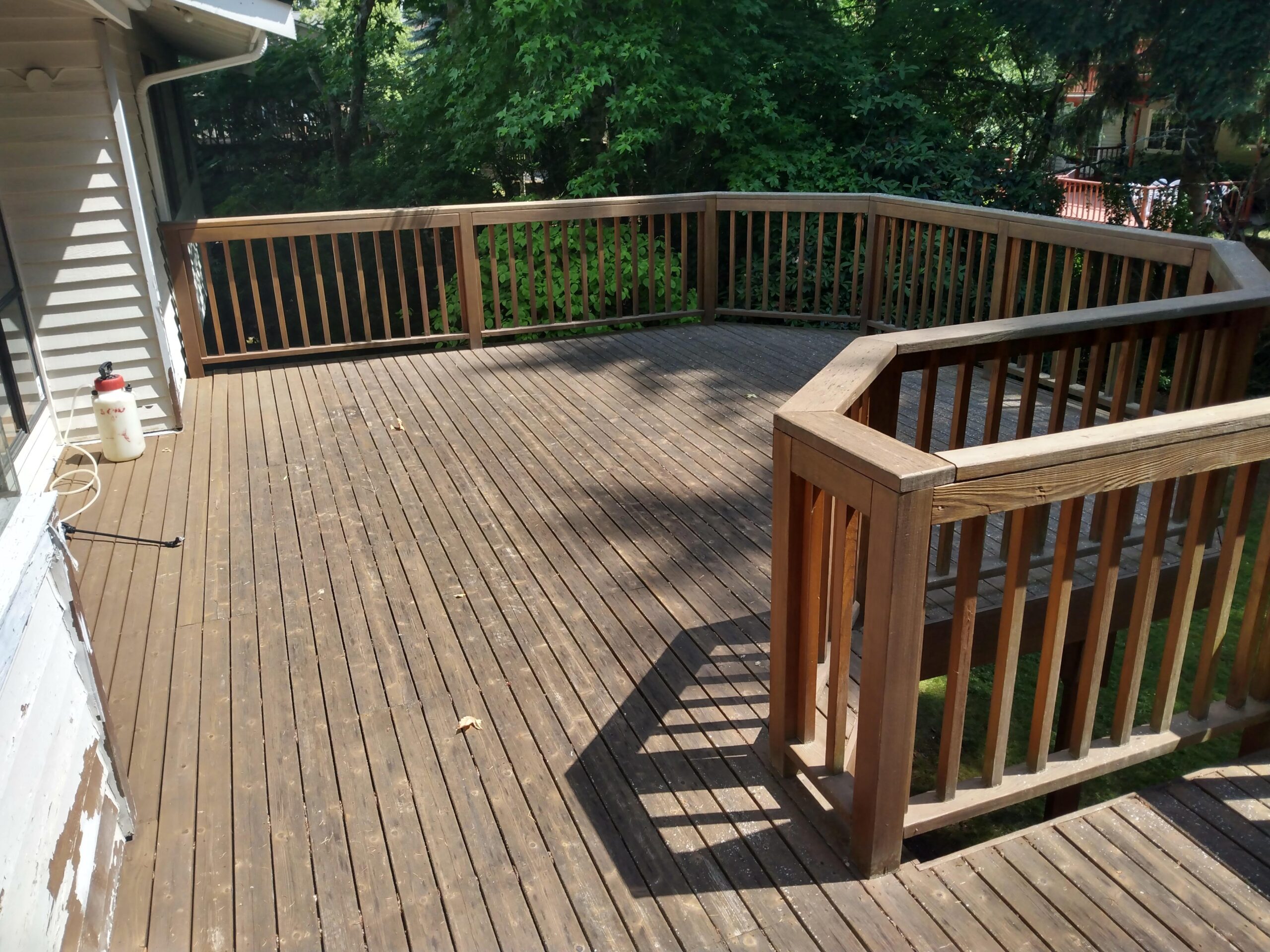 Before and After | Deck Restoration and Treatment
